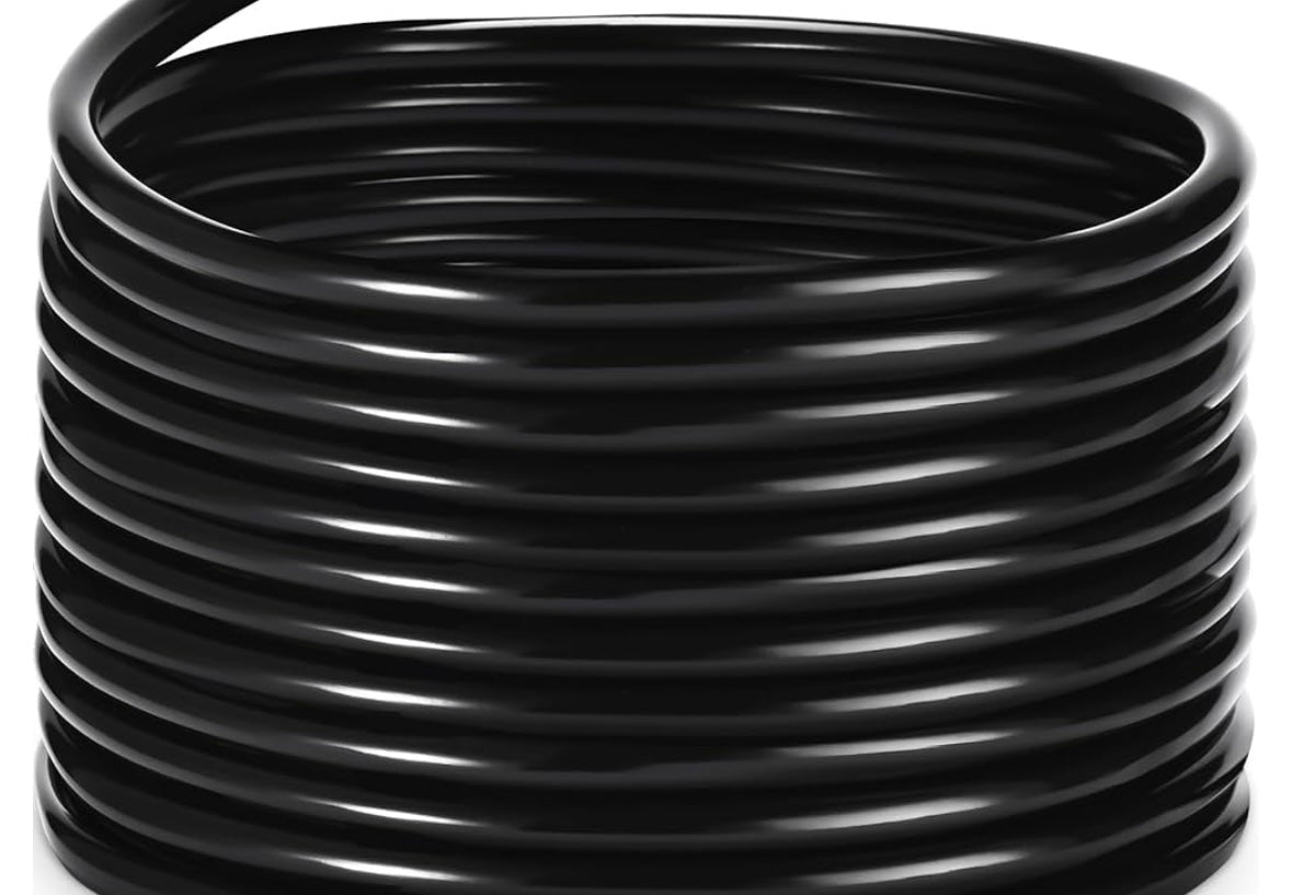 Self-Sinking Bubbler (Black) Tubing with Feeder (Clear or Black) Tubin – Dockbubblers