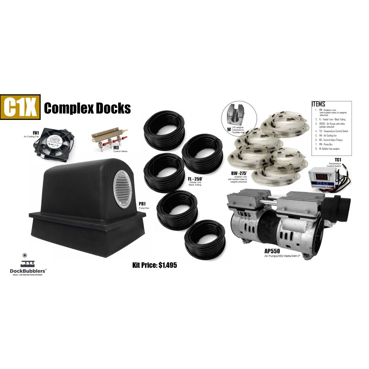 KIT-C1X – Dockbubblers