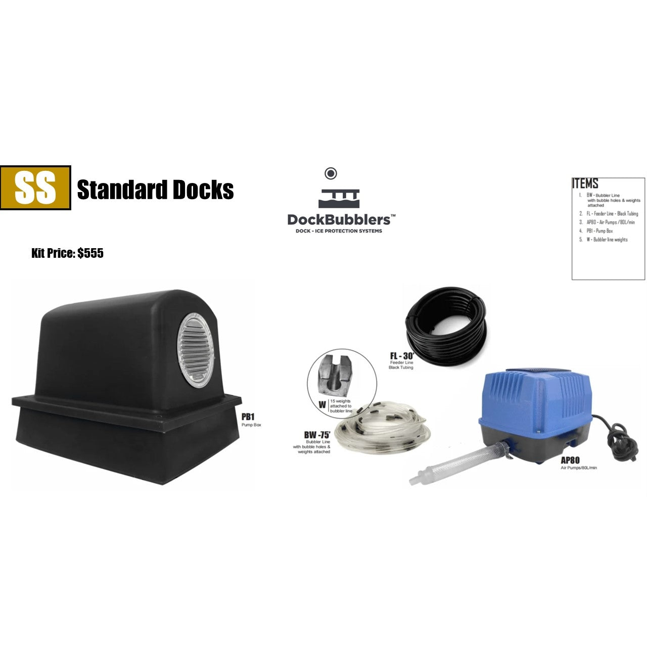 KIT- SS – Dockbubblers